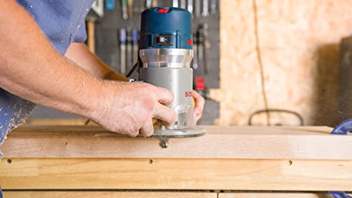 BOSCH 85594M 1-1/4-Inch Diameter 43/64-Inch Cut Carbide Tipped Roundover Router Bit 1/2-Inch Shank