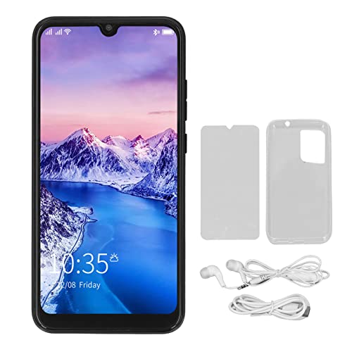 Dpofirs S22 Smartphone Unlocked, 6.26in FHD Screen, 4GB RAM 64GB ROM, GSM Unlocked Cellphone for Android 10, Dual SIM Slots Mobile Phone, 2800mAh Battery (Black)