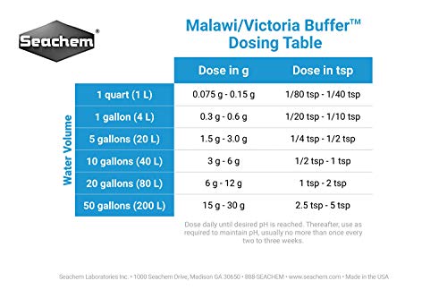 Seachem Malawi/Victoria Buffer 600gram