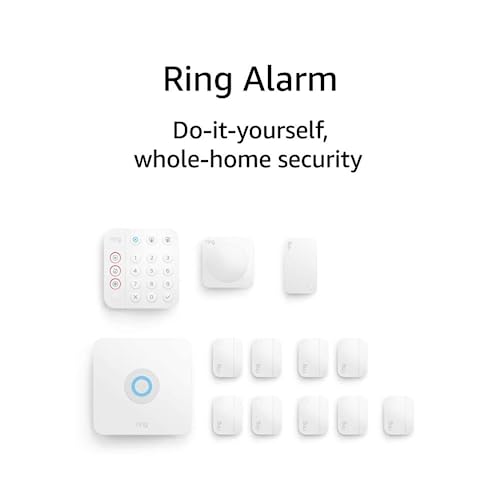 Certified Refurbished Ring Alarm 13-piece kit (2nd Gen) β home security system with optional 24/7 professional monitoring β Works with Alexa