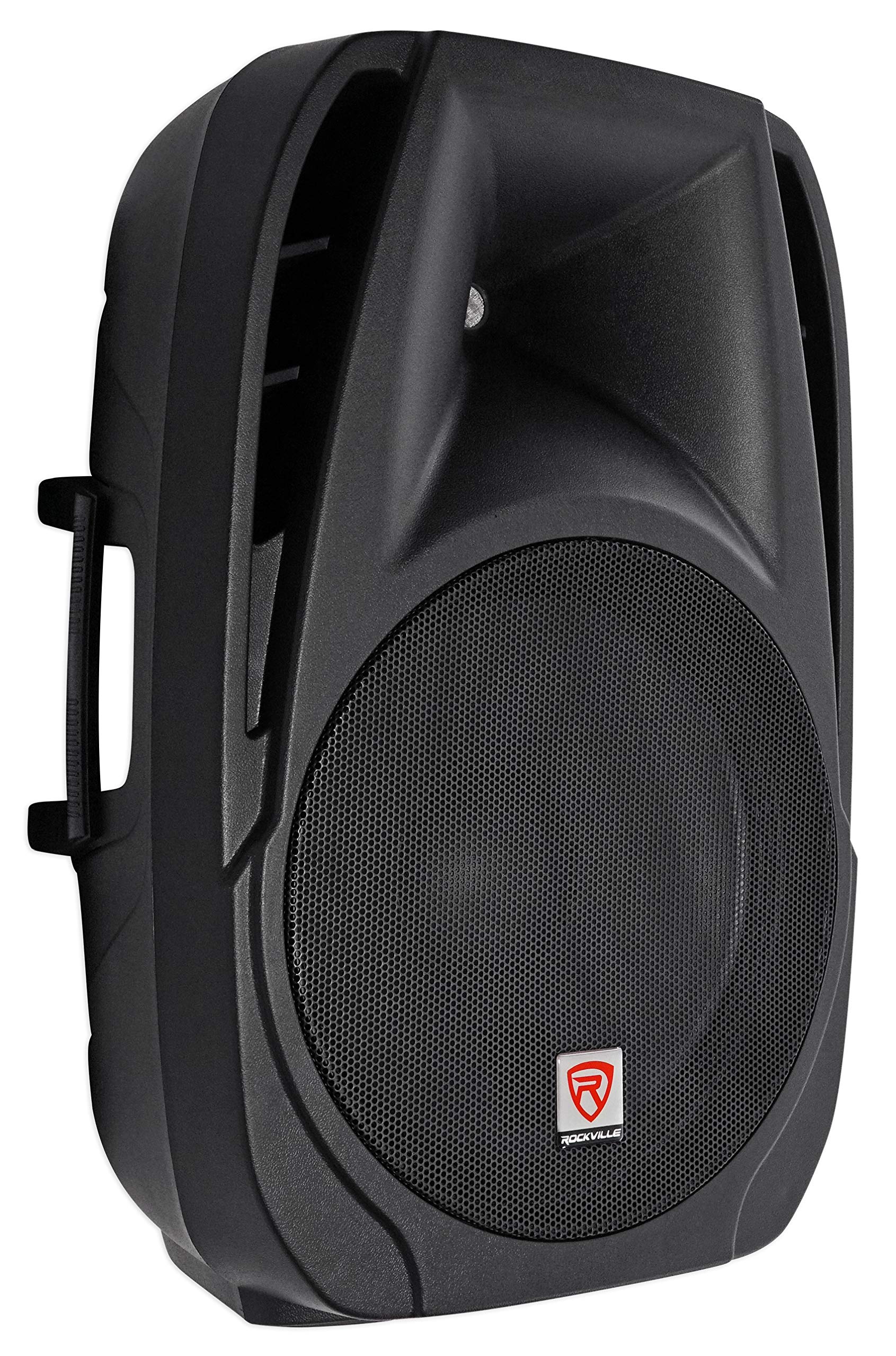 Rockville RPG2X15 Package PA System Mixer/Amp+15" Speakers+Stands+Mics+Bluetooth