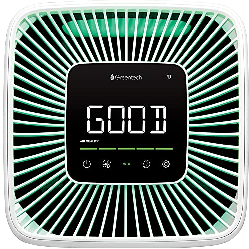 Greentech Environmental pureAir Active HEPA+ Pro with ODOGardĀ® - Odor Eliminator and Air Purifiers for Home, Office, and Bedroom, Up to 375 Square Feet, Neutralizes Tough Odors, Easy Set Up