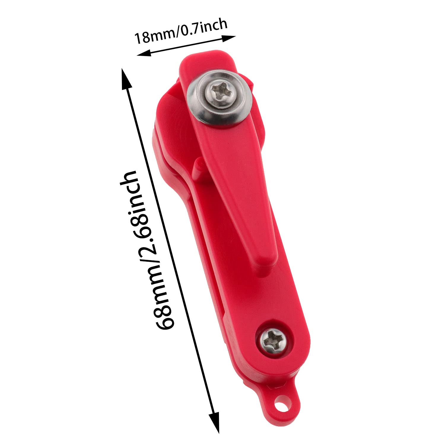CSNSD Tension Snap Release Clip 2PCS Offshore Tackle Snap Weight Release Clips for Kites Planer Board Downrigger Trolling Fishing