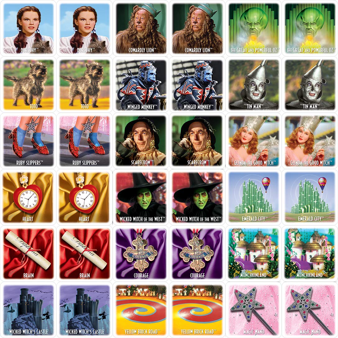MasterPieces Kids Games - The Wizard of Oz Matching Game - Game for Kids and Family - Laugh and Learn