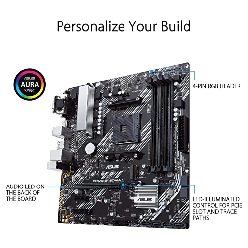 Micro Center AMD Ryzen 5 4500 6-Core, 12-Thread Unlocked Desktop Processor Bundle with ASUS Prime B450M-A II AMD AM4 (Ryzen 5000, 3rd/2nd/1st Gen Ryzen Micro ATX Motherboard