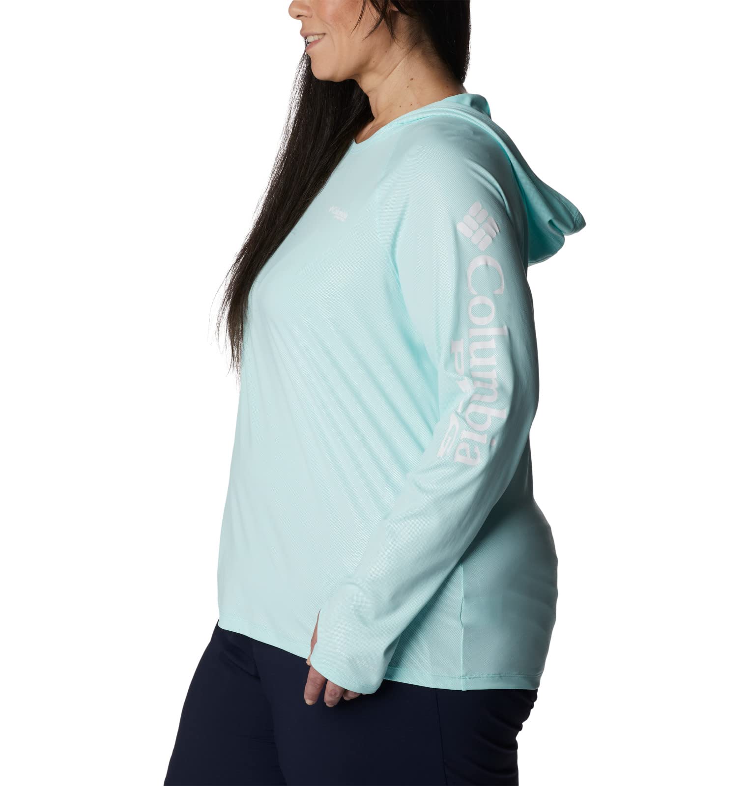 Columbia Women's Tidal Deflector Hoodie, Gulf Stream, Small