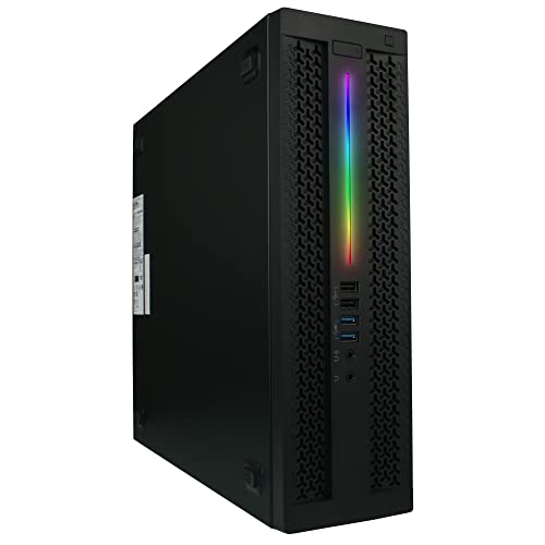 HP EliteDesk 800G1 Small Desktop Computer (SFF) | Quad Core Intel i7 (4.0GHz Turbo) | 32GB DDR3 RAM | 500GB SSD Solid State + 4TB HDD | 5G-WiFi + Bluetooth | Win 10 Pro | Home or Office PC (Renewed)