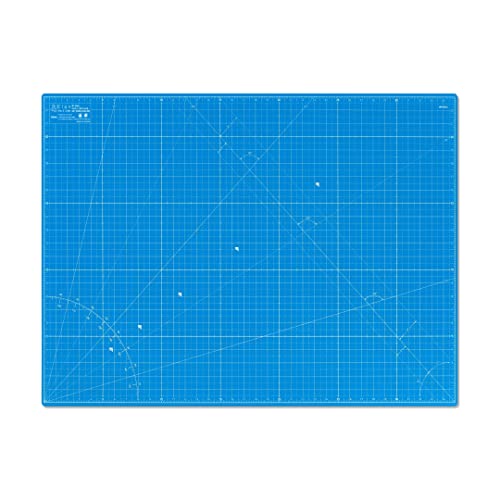 Elan Cutting Mat A1 Blue, 5-Ply Craft Mat, Self Healing Cutting Mat 36x24, Craft Cutting Board, Art Mat, Imperial Sewing Mat, Quilting Mat, Hobby Mat, for Sewing, Quilting, Quilting supplies