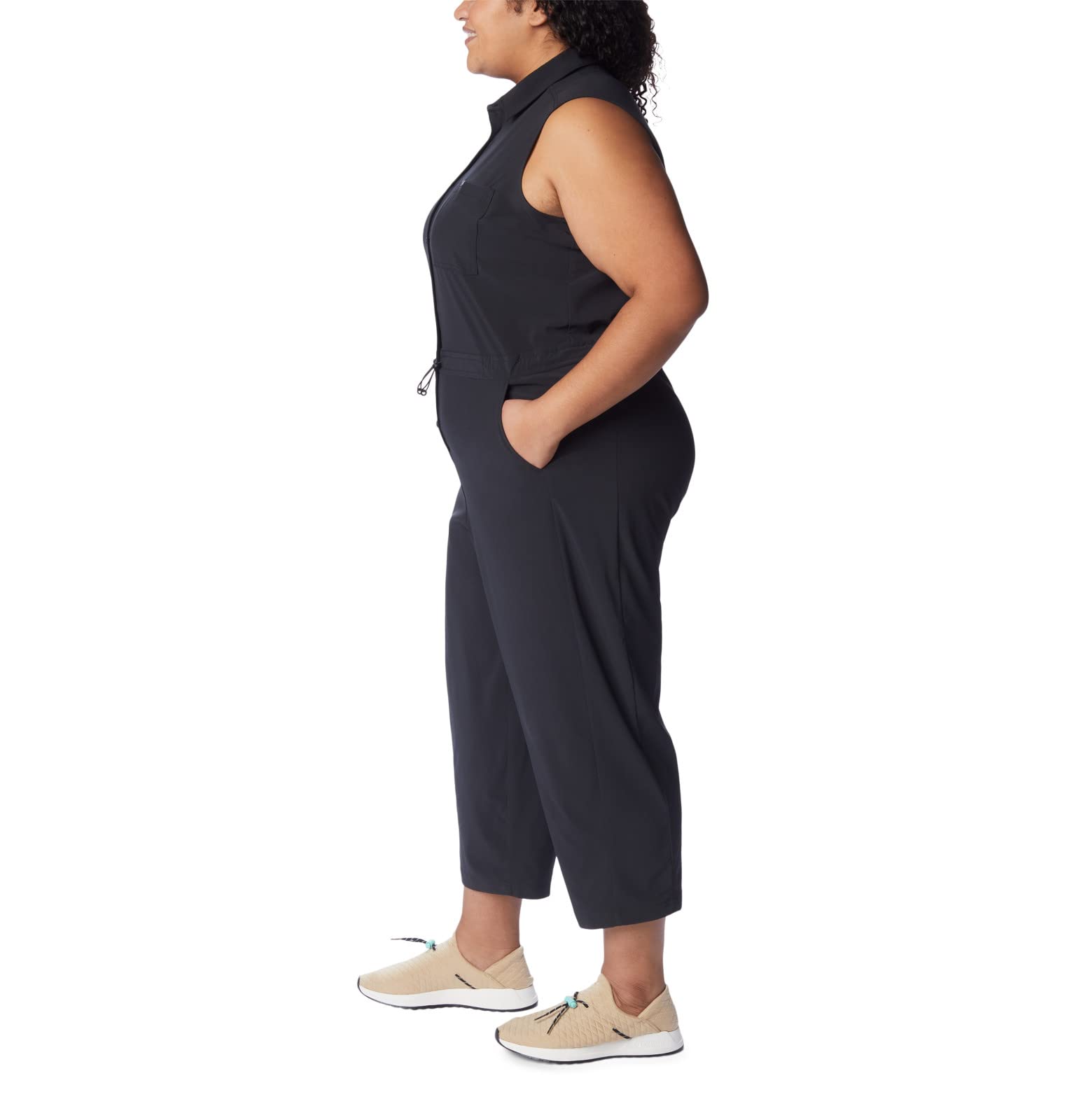 Columbia Women's Anytime Flex Romper, Black, Small