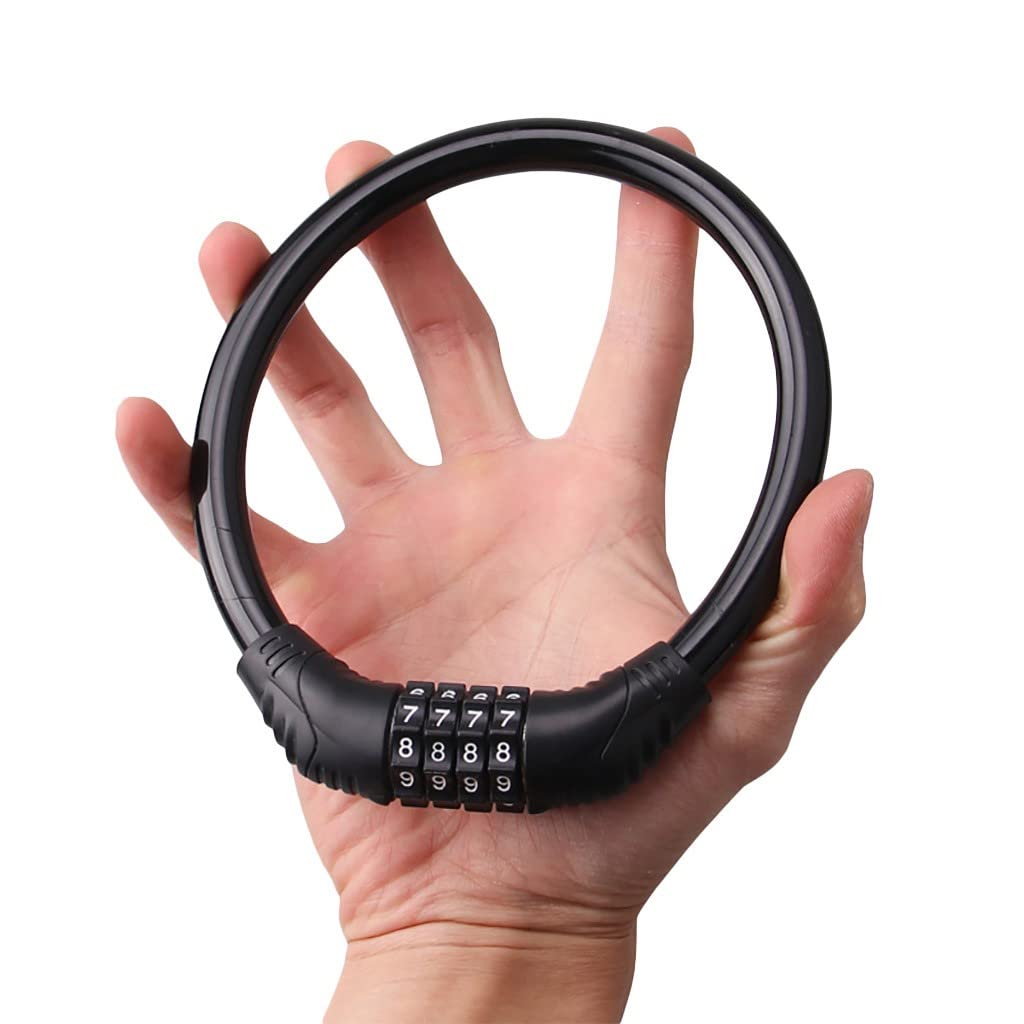 Combination for Chain Cable Locks Digital Bike Duty Heavy Bicycle Lock Bike Accessories Rear Rack Bag for Bicycle