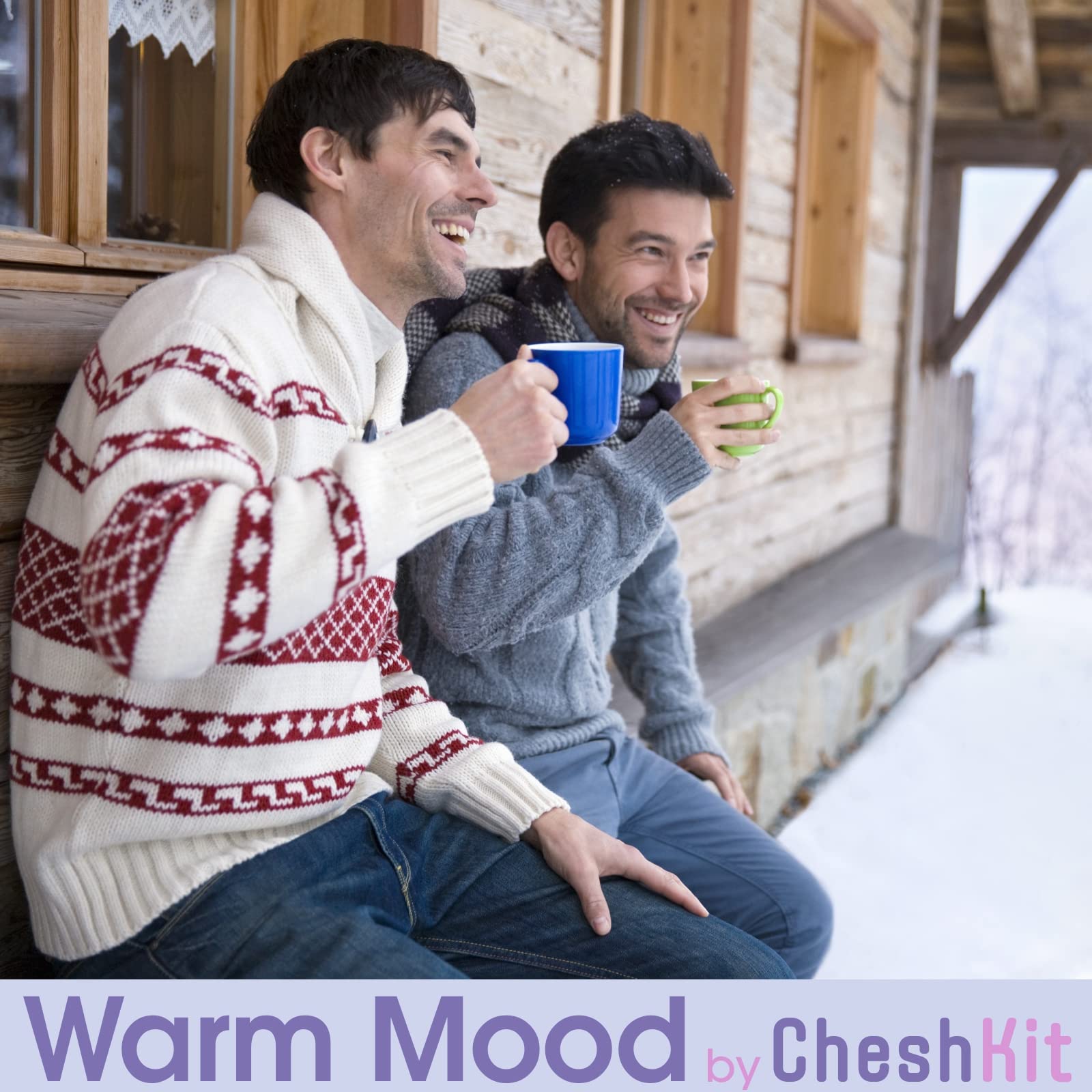 CheshKit Comfortable Insulated Boot Liner Socks - Outdoor Military - Polartec Fleece Winter Socks (1 Pair Pack, Large, Dark Grape)