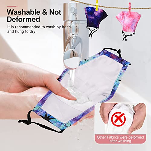 CCFADD Cloth Face Masks Washable for Women - Reusable Face Mask with Filter & Nose Wire1