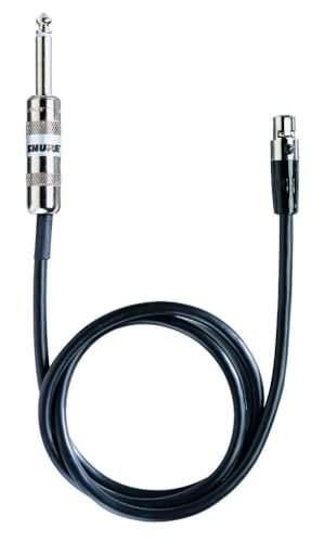 Shure BLX14R UHF Wireless System for Guitar and Bass - 14-Hour Battery Life, 300 ft Range, UHF | Includes 1/4" Jack Instrument Cable & Single Channel Rack Mount Receiver | H11 Band (BLX14R-H11)