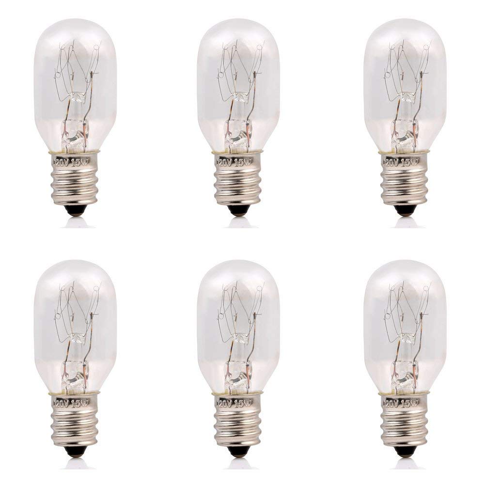 BULBMASTER 15 Watt Himalayan Salt Lamps Bulbs and Night lights Replacement Light bulbs lamps 2.15" - fits E12 Socket Candelabra Base night light night lamp bulbs