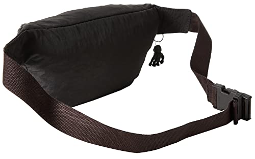Kipling Women's Women's Yasemina Xl Waistpack, Extra Large Pack, Nylon Crossbody Fanny Waistpack, Black Noir, Extra Large US