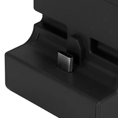 CHICIRIS Docking Station, Type C Heat Dissipation Portable Charging Base Replacement Non Slip for Charging(Grey)