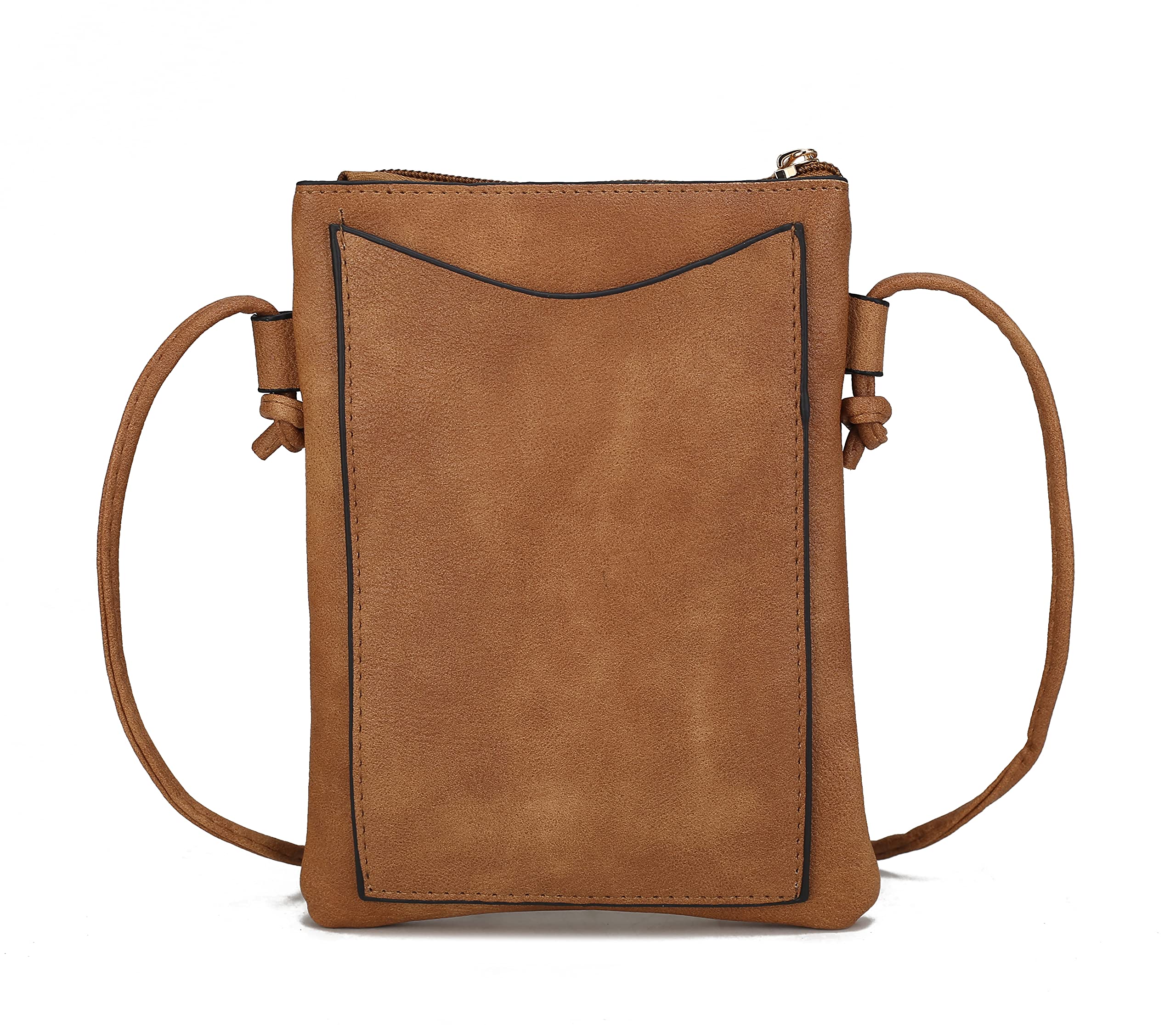 MKF Collection Crossbody Bags for Women Handbag, PU Leather Crossover, Small Shoulder Side Messenger Purse Navy
