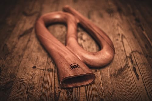 S-shaped Professional Didgeridoo for Meditation, Sound Healing Therapy, Yoga and Circular Breathing β NOT MADE IN CHINA β Mahogany Wood, 2-YEAR WARRANTY