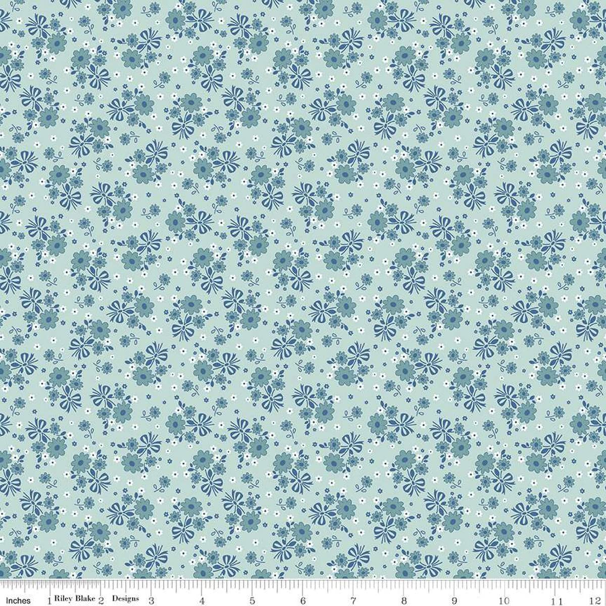 Calico Fat Quarter Bundle (37 Pieces) by Lori Holt for Riley Blake 18 x 21 inches (45.72 cm x 53.34 cm) Fabric cuts DIY Quilt Fabric