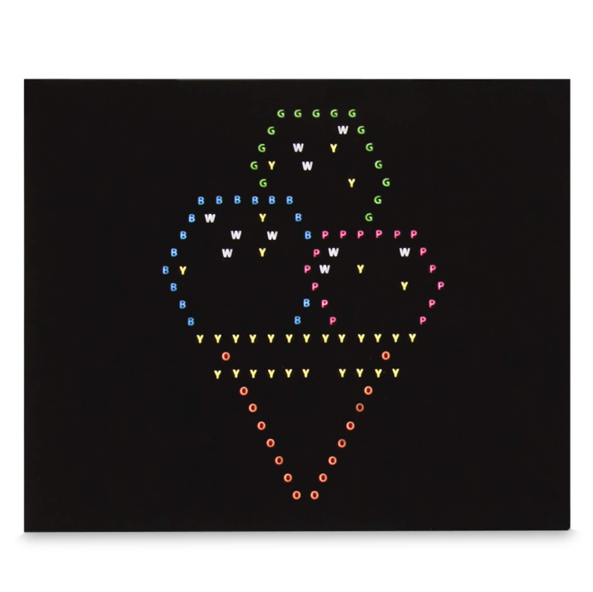 Lite Brite Ultimate Classic Refill Pack - Celebration Theme - 10 Reusable Templates - Amazon Exclusive, Black