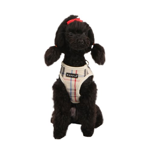 Puppia Authentic Junior Harness B, Medium, Beige