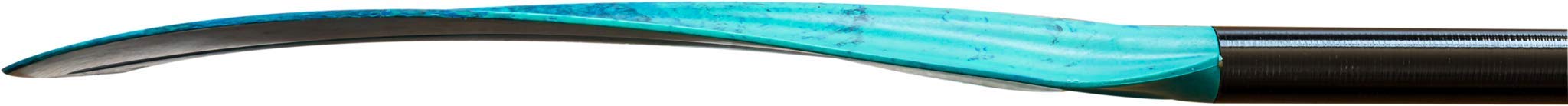 Carlisle Magic Plus Kayak Paddle with Polypropylene Blades and Wrapped Fiberglass Shaft, 230cm - Seaglass