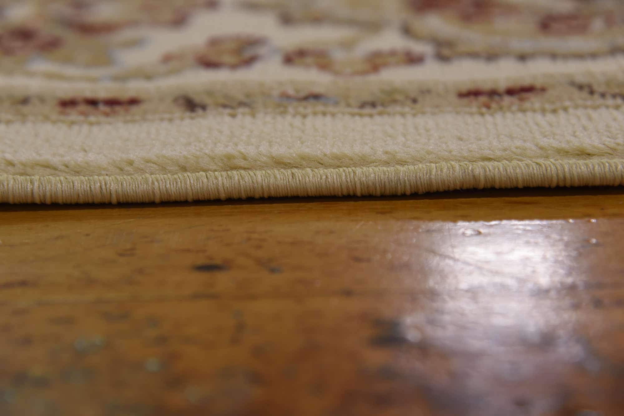 Unique Loom Voyage Collection Traditional Oriental Classic Intricate Medallion Design Area Rug, Rectangular 5' 3" x 8' 0", Ivory/Brown