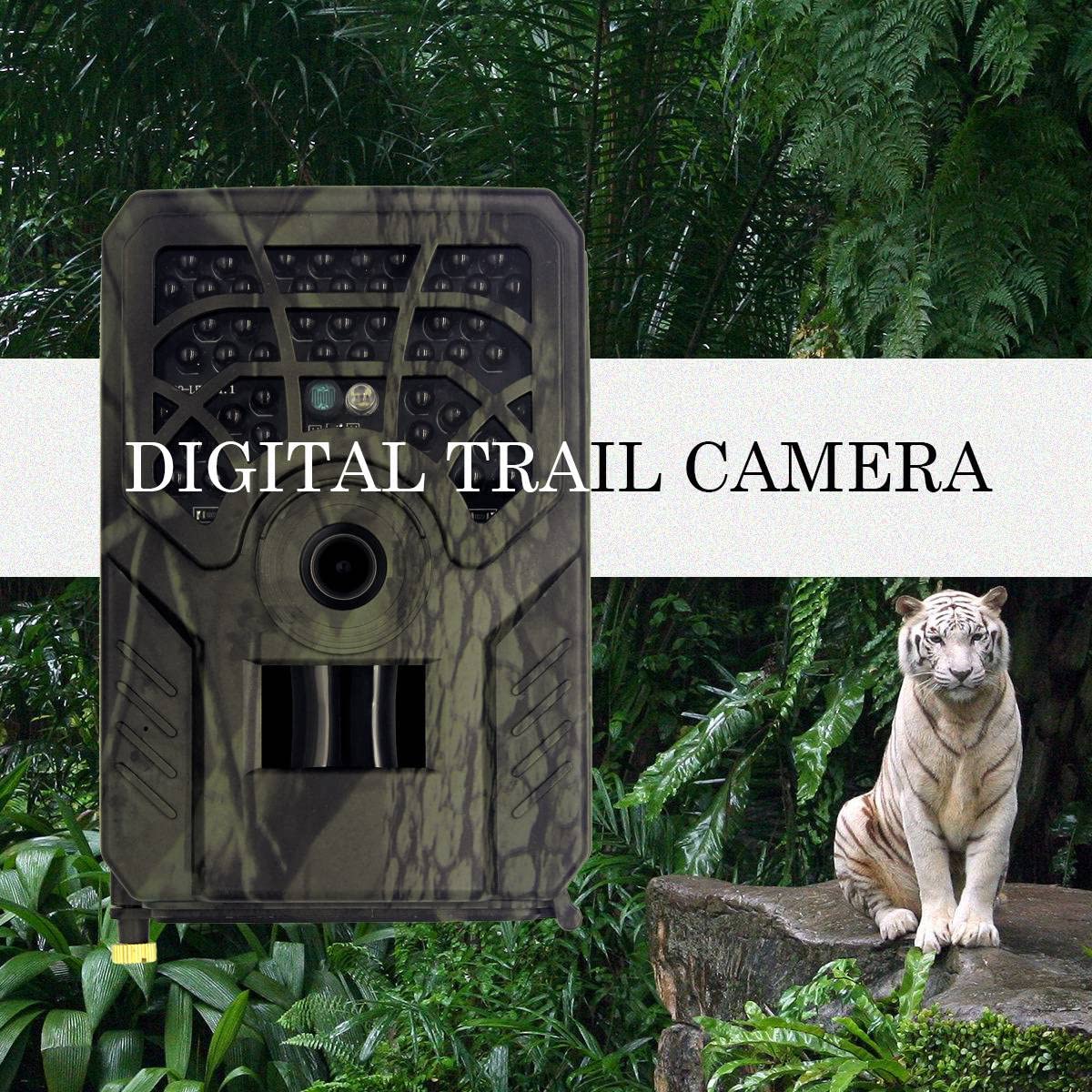 Cohvolr Trail Camera 720P Wildlife Camera Hunting Trail Cameras for Outdoor Wildlife Animal Scouting Security Surveillance