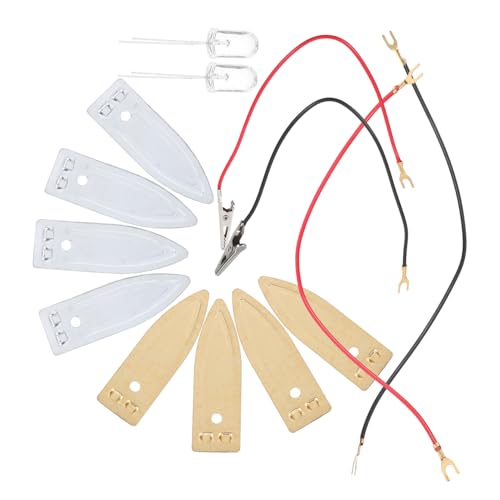 FUNOMOCYA 3 Sets Battery Experiment Anode Experiment Supplies Anode for Zinc Plating Electrode Material Copper Anode Fruit Experiment Tools Fruit Battery Experiment Anode ,