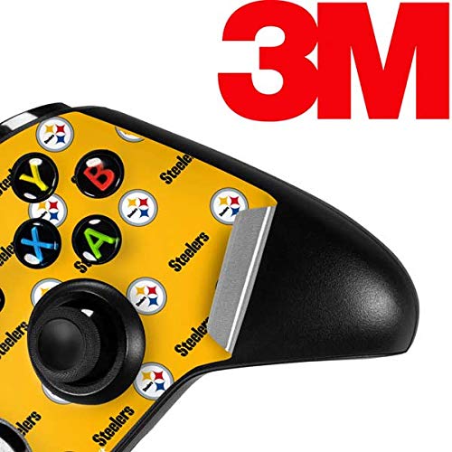 Skinit Decal Gaming Skin Compatible with Xbox One S Controller - Officially Licensed NFL Pittsburgh Steelers Blitz Series Design