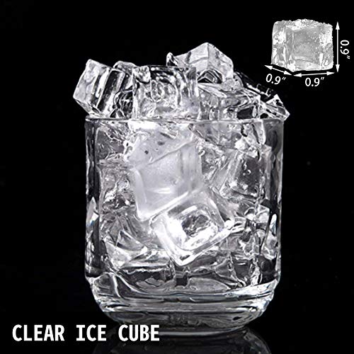 VEVOR Commercial Ice Maker Machine, 90-100LBS/24H with 33LBS Bin Stainless Steel Automatic Operation Under Counter Ice Machine for Home Bar, Include Water Filter, Scoop, Connection Hose