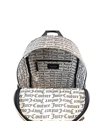 Juicy Couture Word Play Backpack Black/Beige One Size