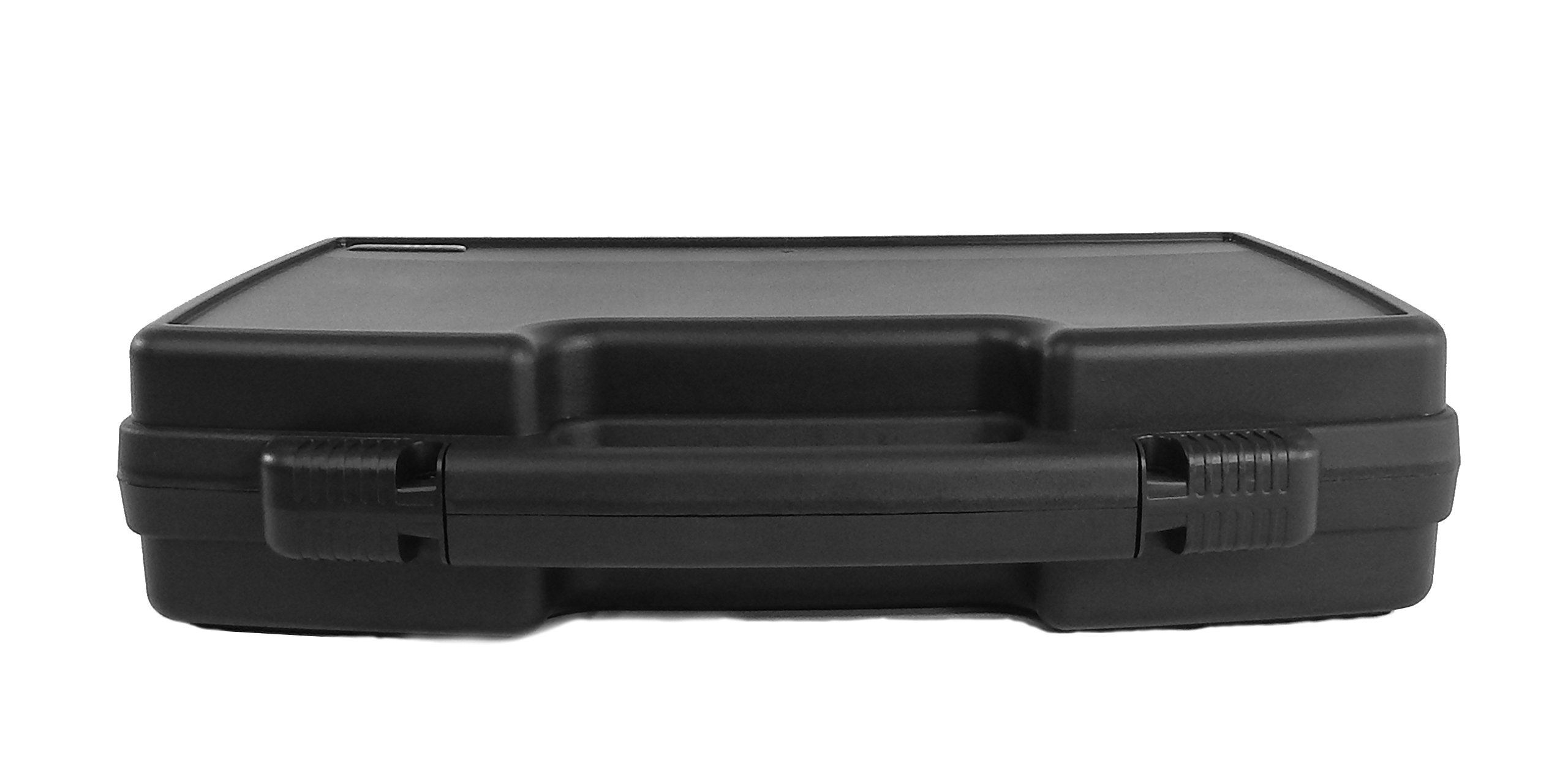CASEMATIX Travel Case Compatible with Zoom R4 MultiTrak 32 Bit Float Recorder or Zoom H8 Handy Recorder - Hard Shell Carrier for Audio Recorders and Accessories with Customizable Foam, Case Only