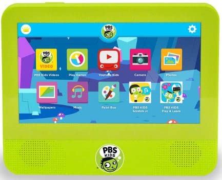 Ematic PBS Playtime Tablet DVD Player Android 7.0 Nougat 7" Touchscreen Tablet and Portable DVD Player Combo
