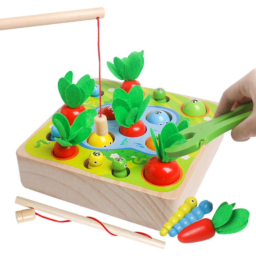 Skrtuan Wooden Toys Carrot Harvest