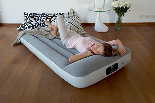 Bestway Aerolax Twin Airbed w/Built-in Electric Pump