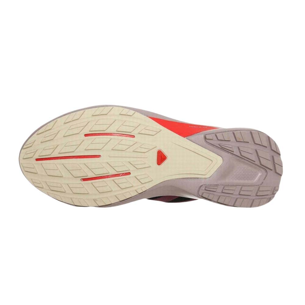 Salomon HYPULSE Trail Running Shoes for Women, Black/Quail/Rainy Day, 6