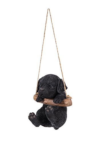 Hanging Black Lab Puppy