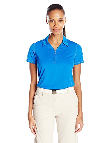 Callaway Women's Golf Industrial Stitch Short Sleeve Polo Shirt, Magnetic Blue, XX-Large