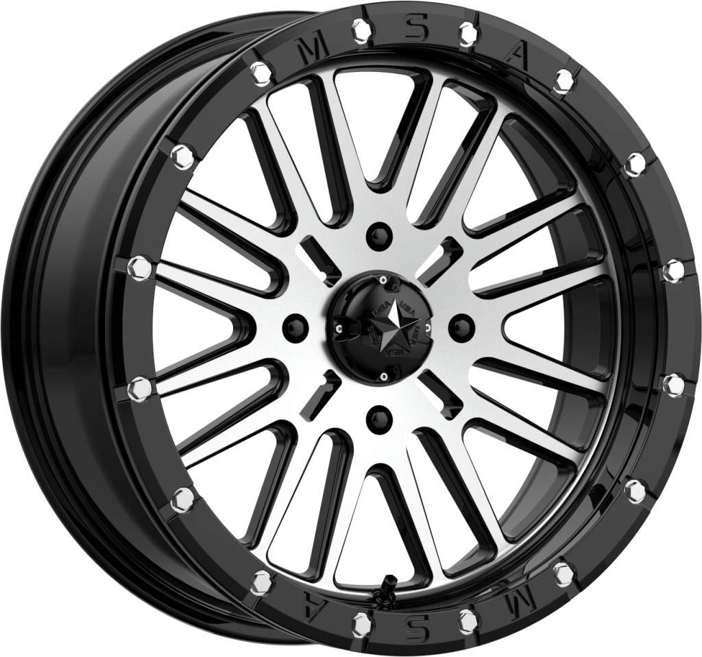 MSA Offroad Wheels MA37 18X7 4X137 G-BLK MACH 10MM - M37-018737