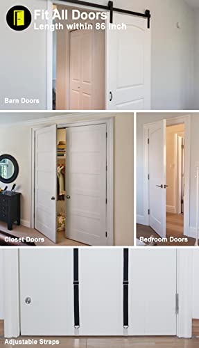 Hat Rack for Baseball Caps and Organizer Holder [ up to 36 Caps ] Display over the Door or on the Wall Hanger with 2 Durable Straps and 12 Adjustable Upgraded Strong Hooks, Black