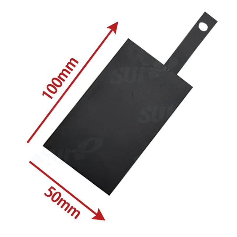 Iridium Tantalum Titanium Electrode Iridium Tantalum Titanium Plate Electrode (100-50mm(No Handle))