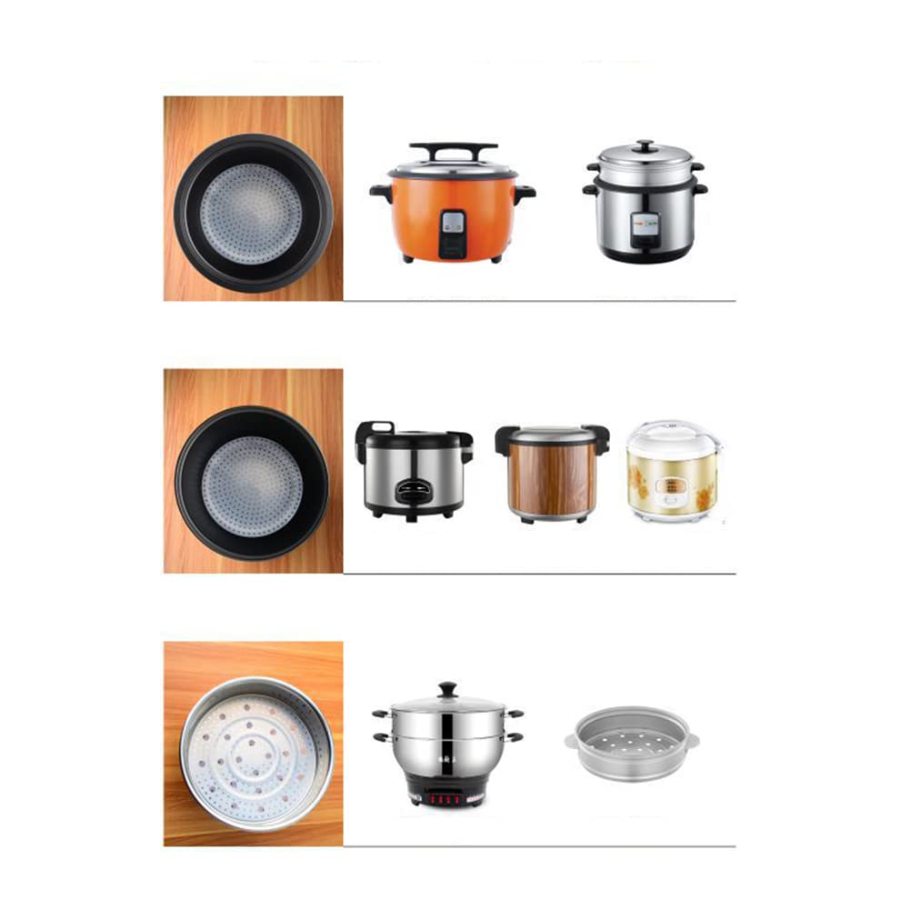 Emiif Rice Cooker Burnt Proof Silicon Pad 30Cm Silicone Mat for Commercial Rice Cooker White Rice Anti Paste Pot Mat Cooking Silica Gel Mat Non Stick Pot Mat Thickened