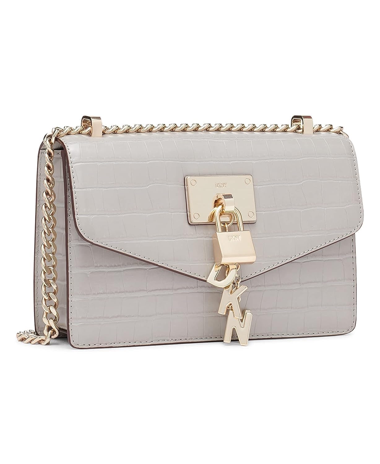 DKNY Women's Elissa Small Shoulder Bag, Gravel