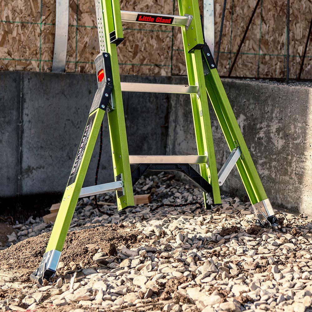 Little Giant Ladders, SumoStance, M28, 28 ft Extension Ladder, Fiberglass, Type IA, 300 lbs weight rating, (18828)