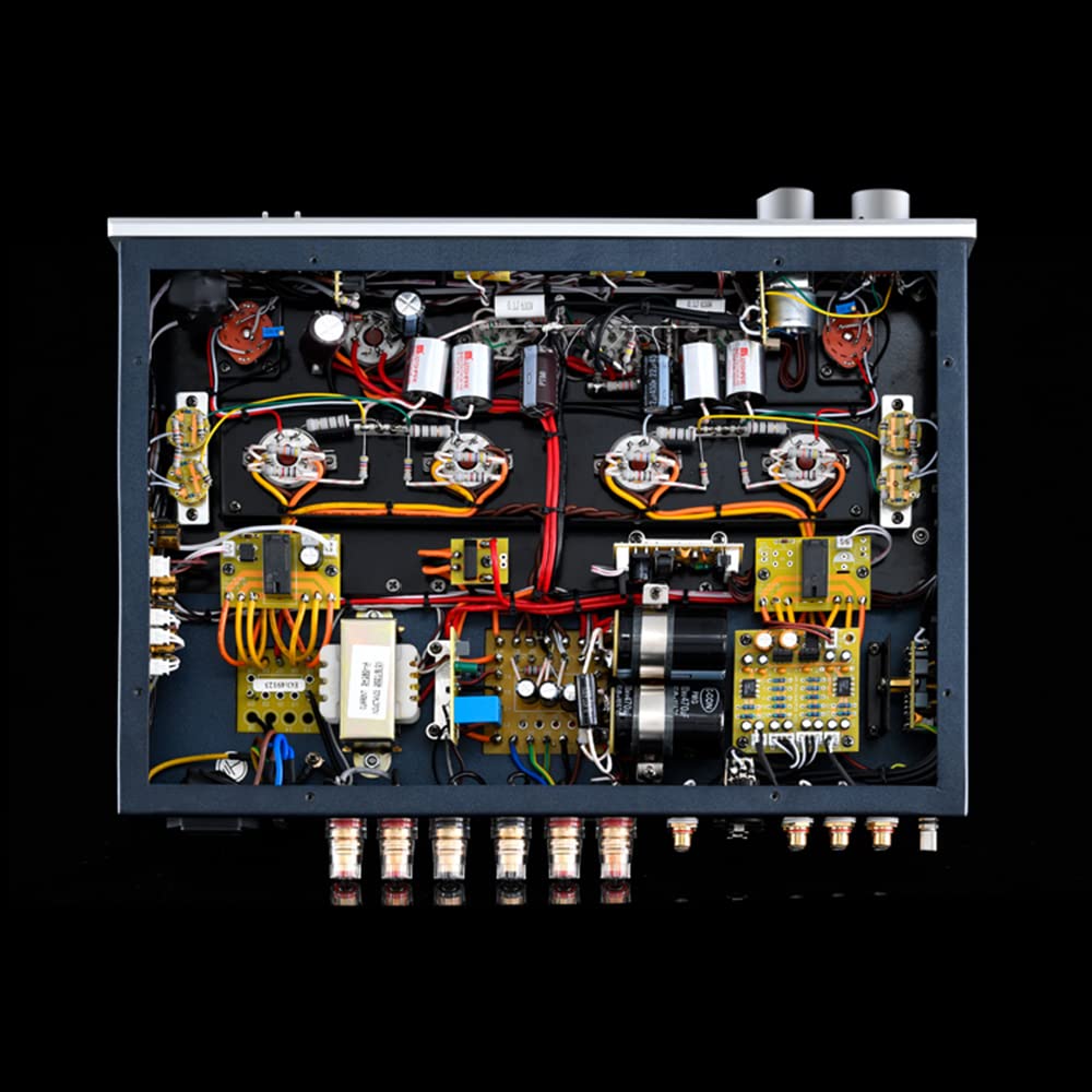 MUZISHARE X7 KT88 x4 Vacuum Tube Integrated Amplifier Push-Pull Power Amp MM Phono Tube Amplifier Balanced XLR 2022 Remote