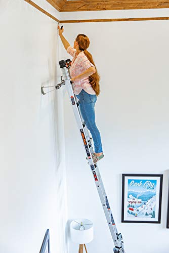 Little Giant Ladders, Epic, M22, 22 foot, Multi-Position Ladder, Aluminum, Type 1A, 300 lbs weight rating, (16822-818)