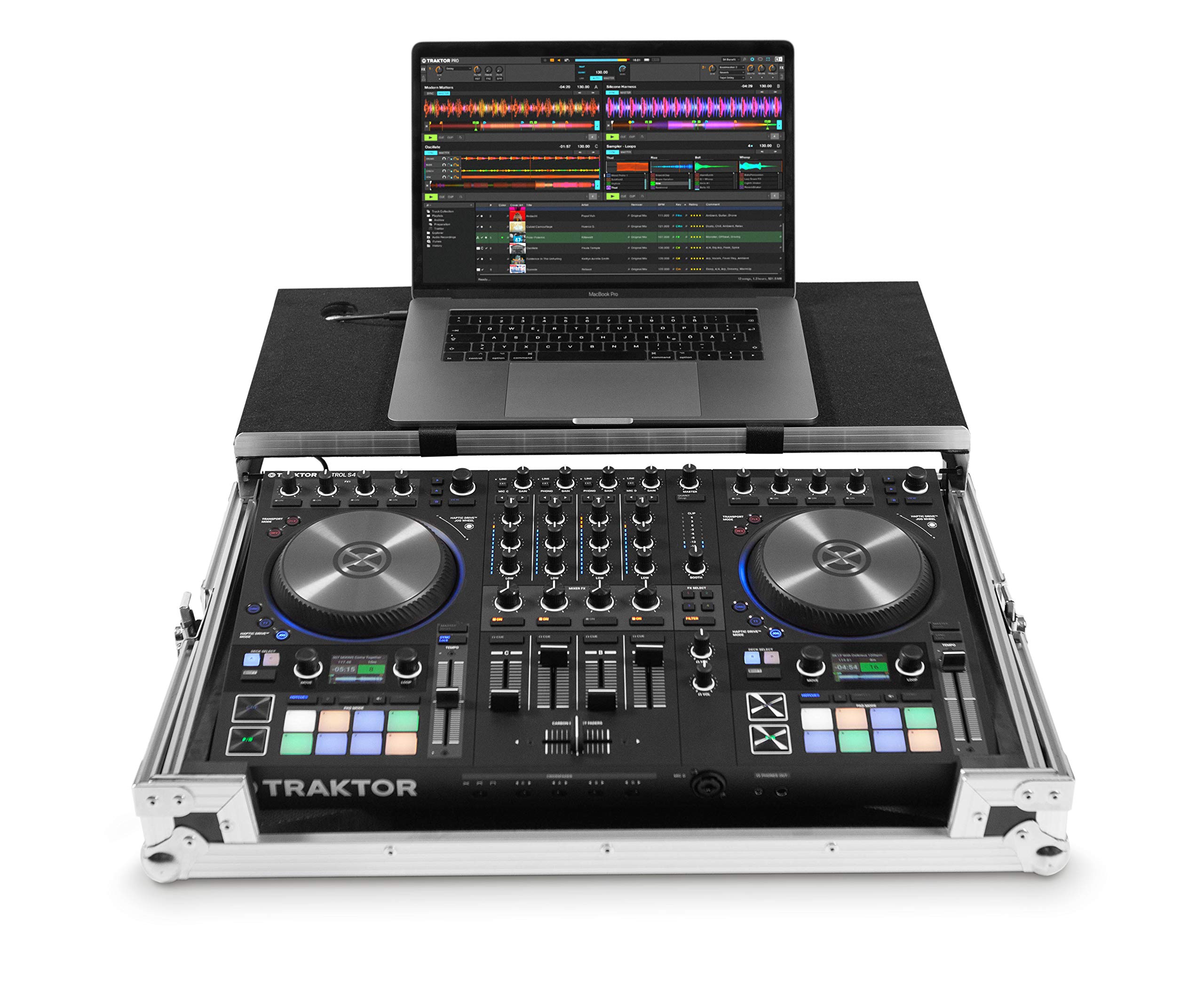 Native Instruments Traktor Kontrol S4/S5 Mk3 Flight Case,White