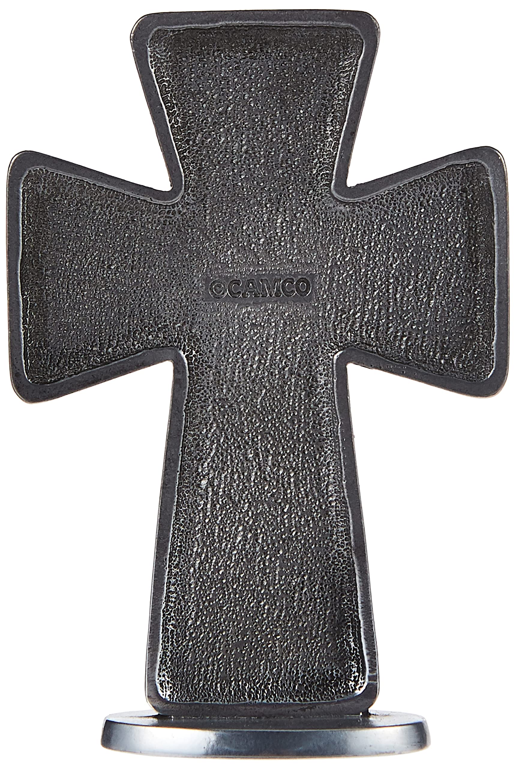 Cathedral Art (Abbey & CA Gift First Holy Communion Standing Message Cross, 3-Inch, Pewter, 1.50" x 2.25"