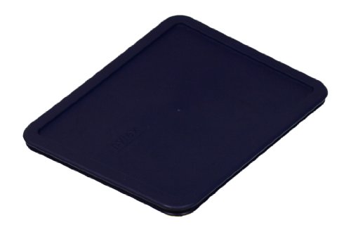 Pyrex 7212-PC 11-Cup Blue Replacement Food Storage Lid - 4 Pack Made in the USA